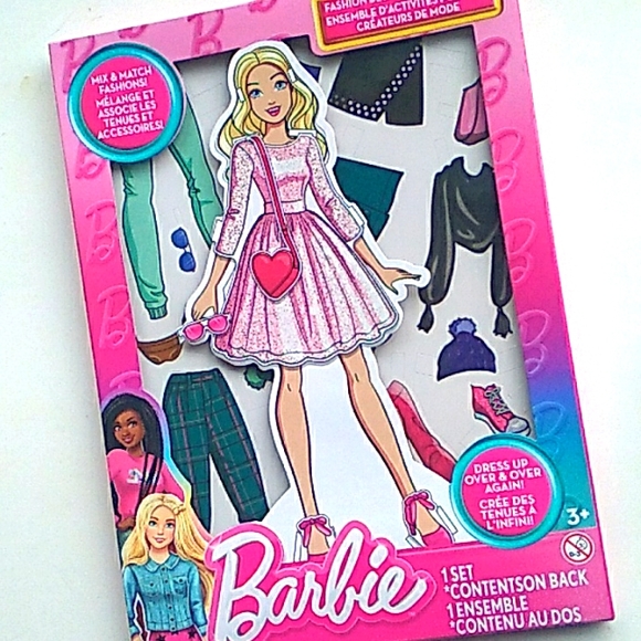 Barbie | Toys | Barbie Paper Doll Fashion Designer Activity Set | Poshmark